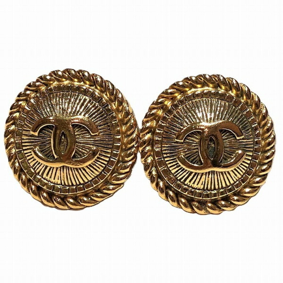 CHANEL | Jewelry | Chanel Coco Mark Accessories Earrings For Women ...